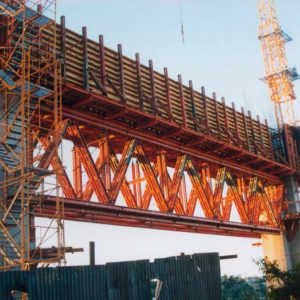 Coffrage de chevêtre - Pont sur le fleuve Ozama (Saint-Domingue ...